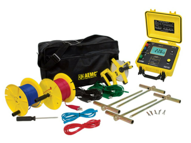 AEMC Instruments 2135.24 4630 4-Point Digital Ground Resistance Tester ...