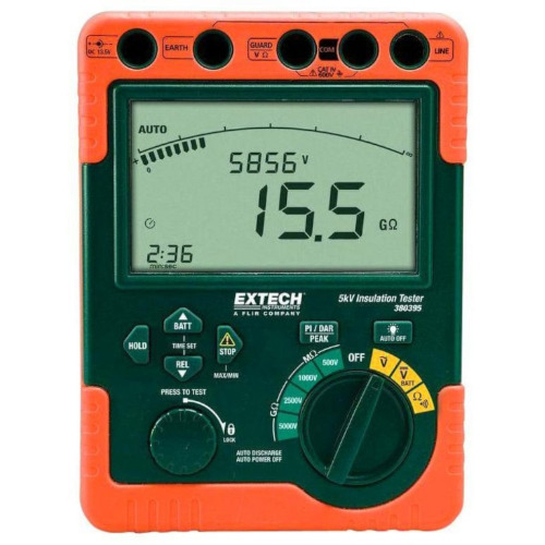 Extech Instruments 380395 High Voltage Insulation Tester - 500/1000 ...