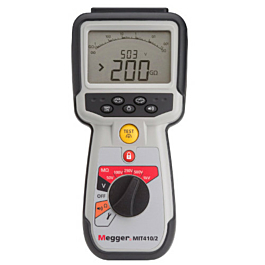 MIT410/2 - Insulation and Continuity Tester - 1000V/200GOhm with PI and ...