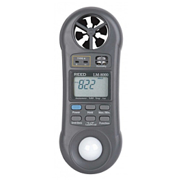 Reed Instruments LM-8000 Multi-Function Environmental Meter Ram Meter, Inc.